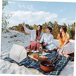 Kisangel Tote Bags Packing Insulation bags tote bags cooler bags insulated delivery bag catering bag thermal bag pizza bird's nest storage bag food nonwoven peritonealwaterproof