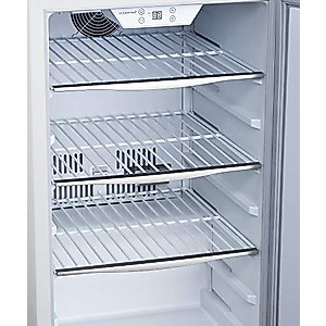 EdgeStar 20 Inch Wide 4.3 Cu. Ft. Medical Refrigerator with Temperature Alarm and Safety Lock
