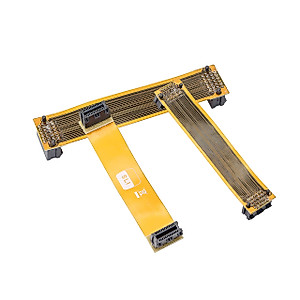GELRHONR SLI Bridge 2 Way,10cm 26pin Flexible Graphic Card PCI-e Connection Cable for Dual Nvidia GPUs Graphic Card Crossfire Interconnect - N Card