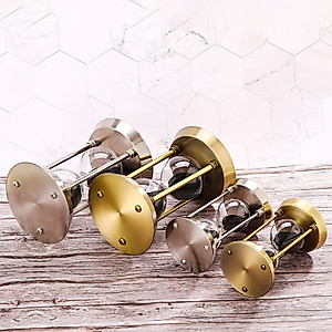 DIY Sand Timer, Brass Empty Hourglass for Wedding Sand Ceremony Fillable, Small Unity Hour Glass Set, Vintage Sand Clock Gold Frame Without Sand, Antigo Reloj De Arena for Home, Desk, Office Décor