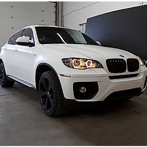 Matte White Car Wrap Vinyl Roll with Air Release 3MIL-VViViD8 (20ft x 5ft)