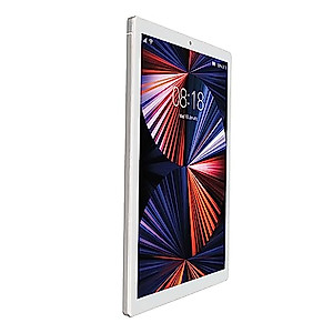 CUIFATI 10.0 Inch LCD Tablet 4GB RAM, 64GB ROM Tablet with Dual SIMDual Speaker, Touch Writing Tablet MTK6592 Octa Core CPU for Drawing, 6000mAh (Silver)