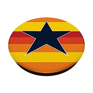 Houston Retro PopSockets Swappable PopGrip