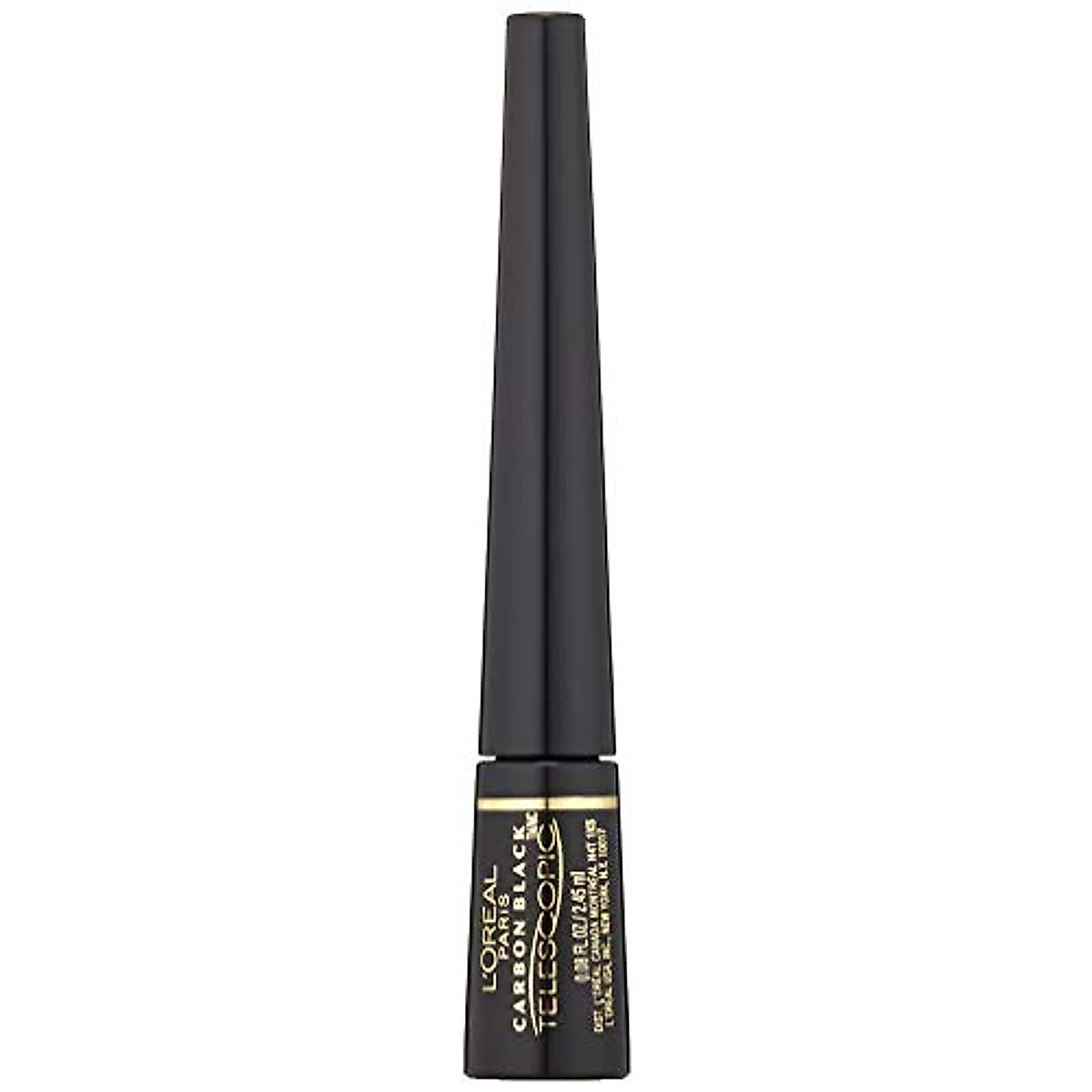 L’Oréal Paris Telescopic Precision Liquid Eyeliner, Carbon Black, 0.08 Oz