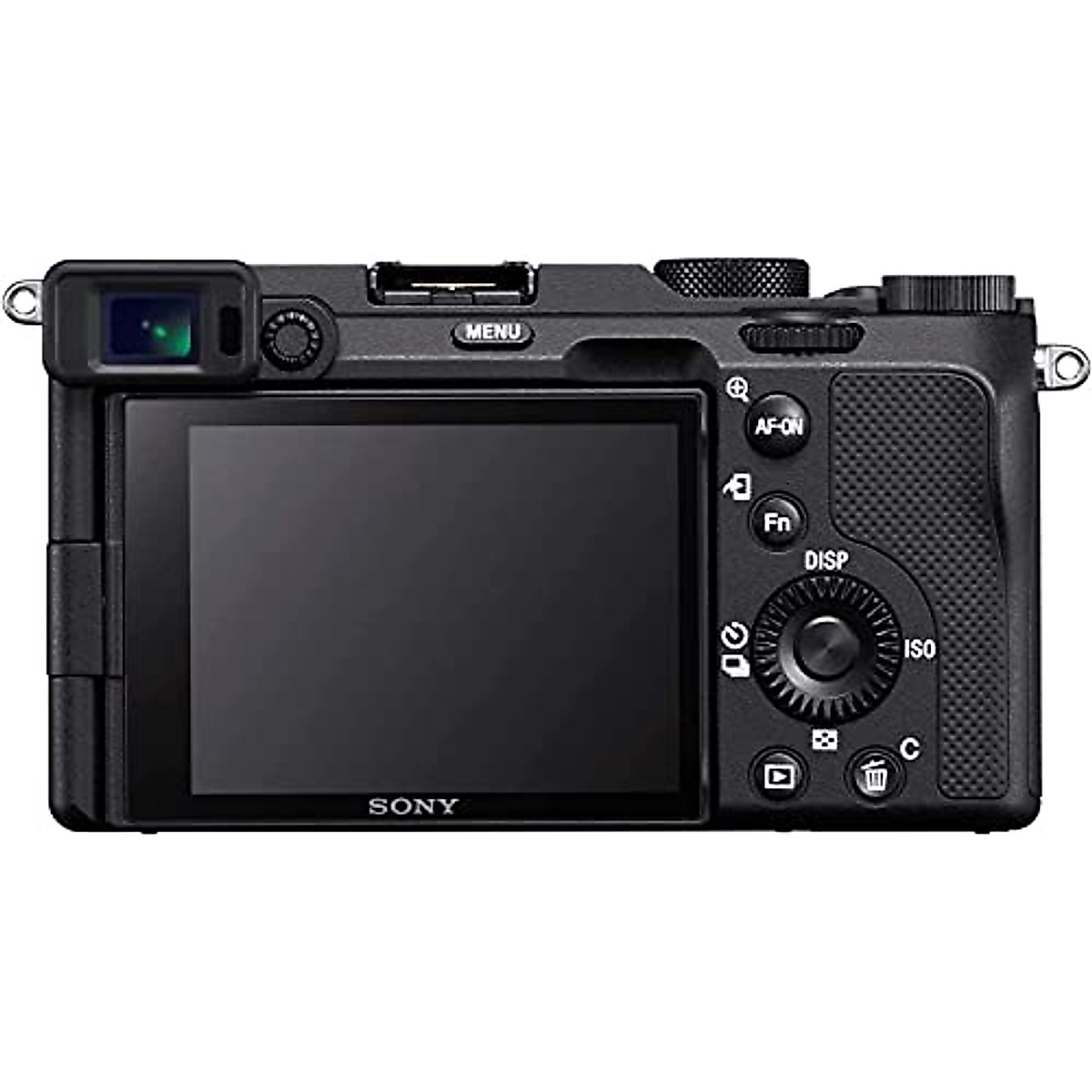 Sony Alpha a7C Compact Mirrorless Camera Bundle with Extra Battery, USB Dual Charger, 2X 64GB SDXC Memory Card, Water Resistant Gadget Bag, Monopod + More