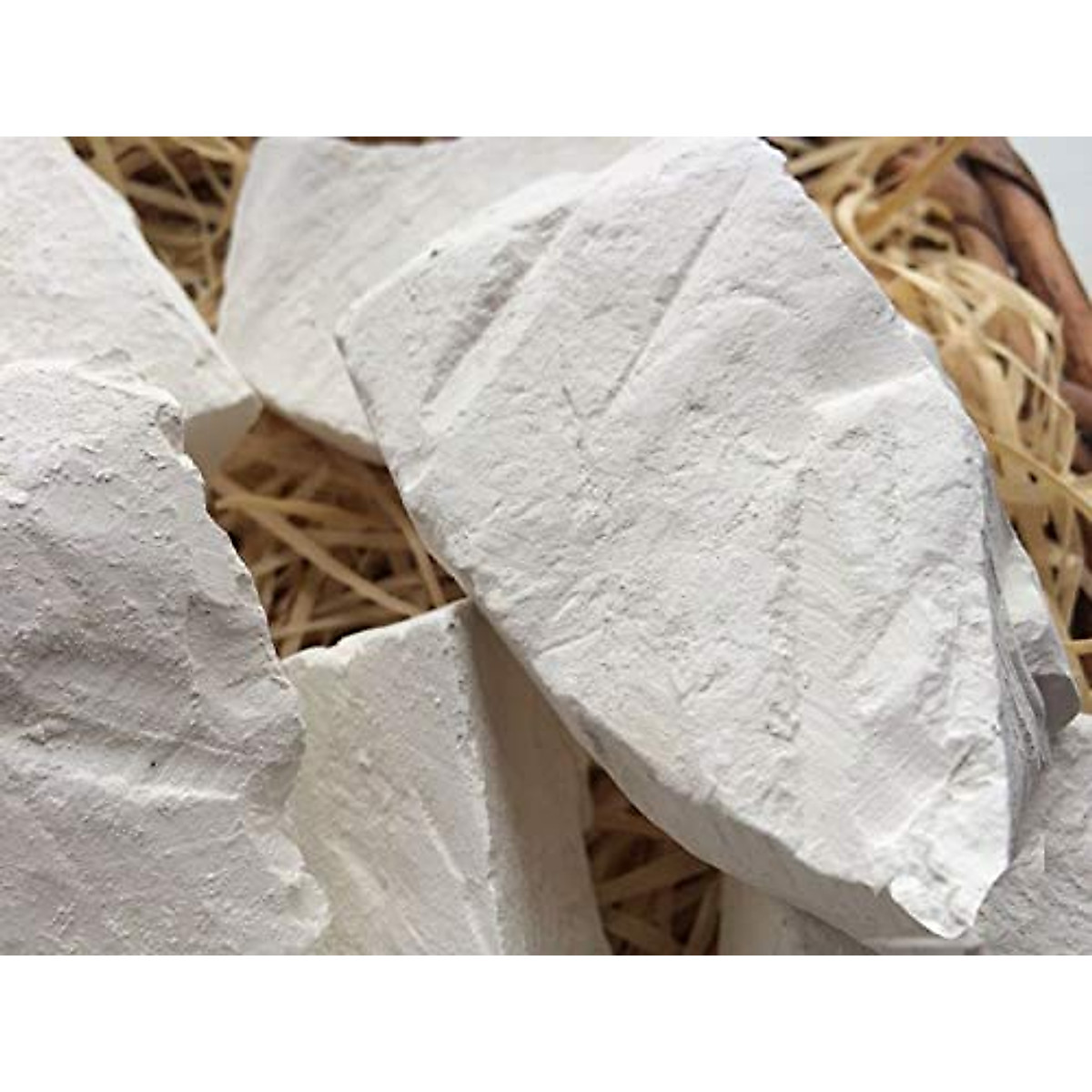 UCLAYS NEW OSKOL edible Chalk chunks (lump) natural for eating (food), 4 oz (113 g)