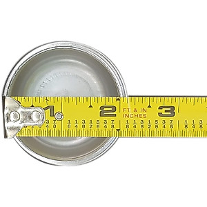 Replaces Trailer 1.98" Inch Grease Cover Dust Cap 2k 3.5k 3,500 lb Axle Hub with Plug (4Pack)