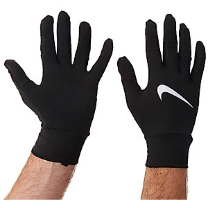 Nike Men's Dri-Fit Element Running Gloves-Black-Large