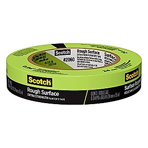 Scotch Rough Surface Painter's Tape, 0.94 inches x 60 yards, 2060, 1 Roll