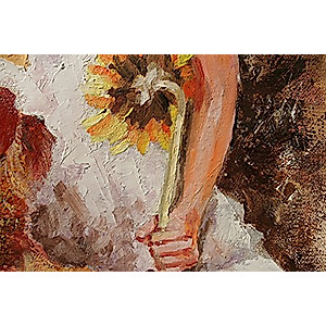 SOLD My Favorite Things, Figurative Female By Internationally Renown Storytelling Impressionist Artist Yary Dluhos.