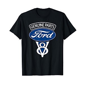 Ford V8 Genuine Parts Logo T-Shirt
