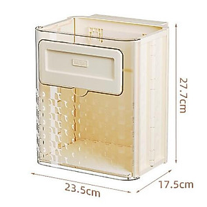 Foldable Hanging Trash Can,Upgrade Hanging Kitchen Trash Can, Kitchen Trash Can 13+ Gallon,Foldable Waste Bin for Kitchen, Collapsible Hang Small Plastic Garbage Can for Cabinet/Car/Bedroom (Green)