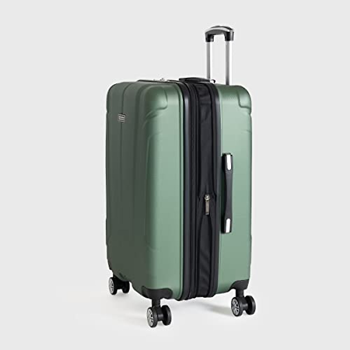 Ben Sherman Derby Spinner Travel Upright Luggage, Cilantro, 20-Inch Carry On