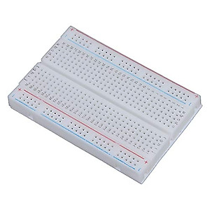 Ufolet Solderless Breadboard, Reusable Breadboard, 400 Holes Circuit Board Breadboard Kit for Electronic Circuit Assembly Electronic Circuit