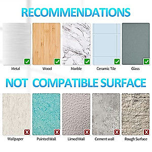 Lezrntzy Shower Caddy, Adhesive Organizer Shower Shelves, No Drilling Rustproof Shower Basket for Inside Shower & Kitchen Storage 2 Pack