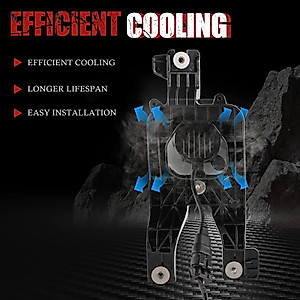 BUNKER INDUST LED Fog Lights for 2008 2009 2010 Ford F250/F350/F450 Super Duty, Bumper Driving Fog lamp Kit with Adapter Extension Harness