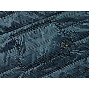Therm-a-Rest Honcho Poncho Wearable Hoodie Blanket, Blue Print