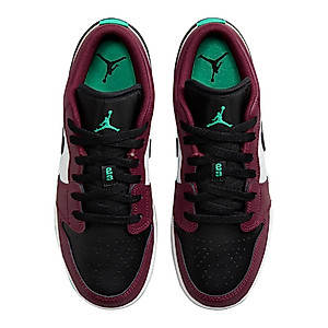 Big Kid's Jordan 1 Low SE Dark Beetroot/Black-Roma Green (DM0589 635) - 5.5
