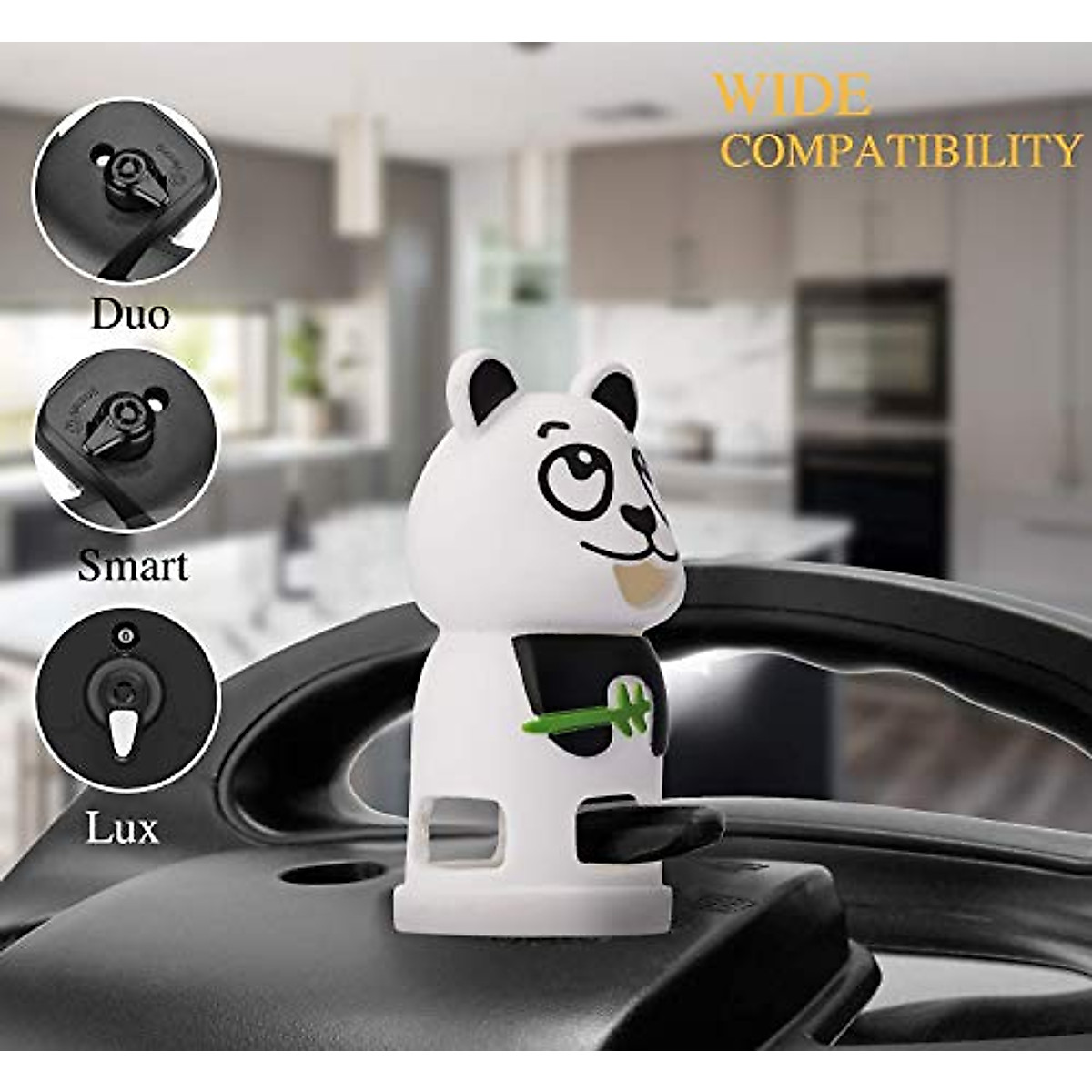 Pressure Release Diverter for Instant Pot, Sumille Silicone IP Steam Diverter Pressure Cookers Valve Accessory Compatible with Instapot Ultra, Smart, DUO, Duo Plus (Panda)