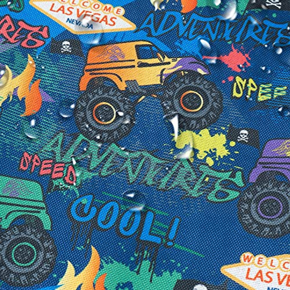 Snug Kids Backpack for School, Sports and Travel Perfect for Ages 4+ (Monster Trucks)