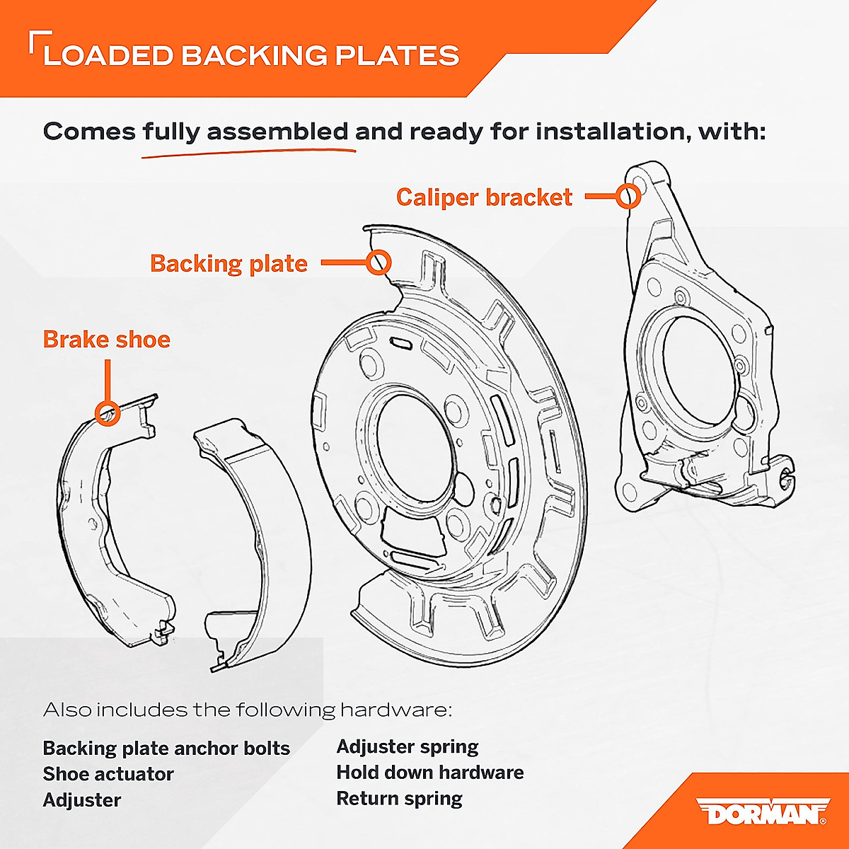 Dorman 926-270 Parking Brake Assembly Compatible with Select Ford Models