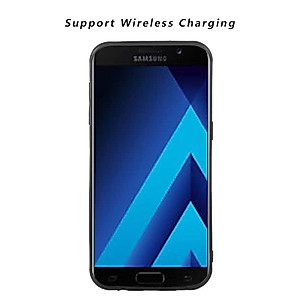 ELISORLI Compatible with Samsung Galaxy A5 2016 Case Rugged Thin Slim Cell Accessories Anti-Slip Fit Rubber TPU Mobile Phone Protection Silicone Cover for Gaxaly 5A SM-A510F SM A510 Women Men Black