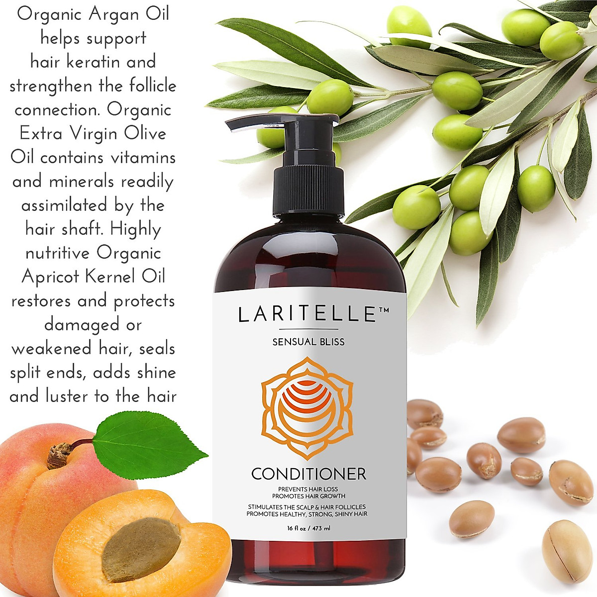 Laritelle Organic Conditioner Sensual Bliss 16 oz