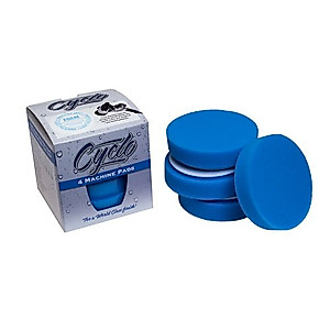 Cyclo (72-115x4-4PK) Blue Foam Polishing Pad with Loop, (Pack of 4)