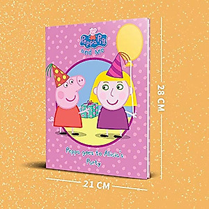 Peppa Pig Personalized Book: Your Peppa Pig Birthday Party (Pink) (Large Softback)