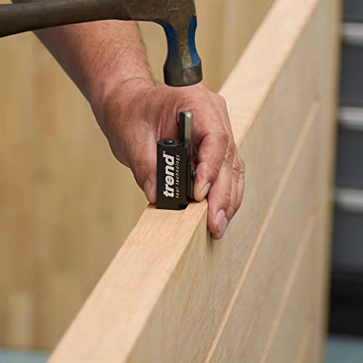 Trend Hinge Recess Squaring Corner Chisel, Quickly Square Up Rounded Corners, C/CHISEL