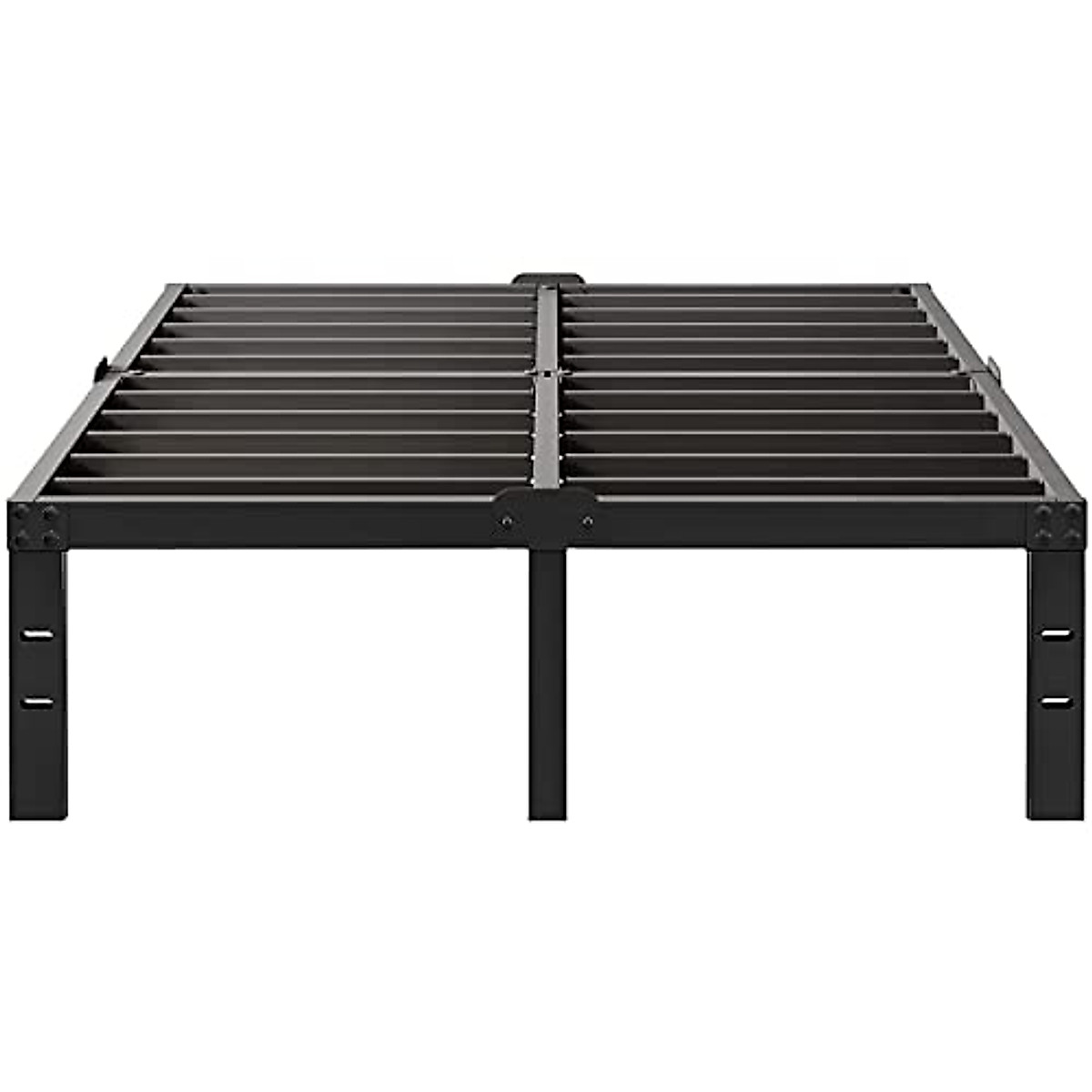 Kilyssa 14 Inch King Bed Frame, Metal Platform Bed Frames Heavy Duty 3500lbs Steel Slats Support Mattress Foundation Noise Free No Box Spring Needed, King Size