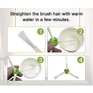 13 Pack Replacement Parts for iRobot Roomba i3 i7 j7 i4 i7+ i3+ i4 i4+ i6 i6+ i8 i8+ j7+ Plus E5 E6,I & j Series(1 Rubber Brush, 4 Filter,4 Brush,4 Dirt Disposal Bags)