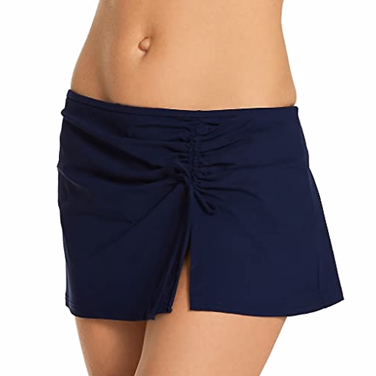 Profile by Gottex Women's Standard Classic Side Tie Skirted Swimsuit Bottom, Tutti Frutti Navy, 10
