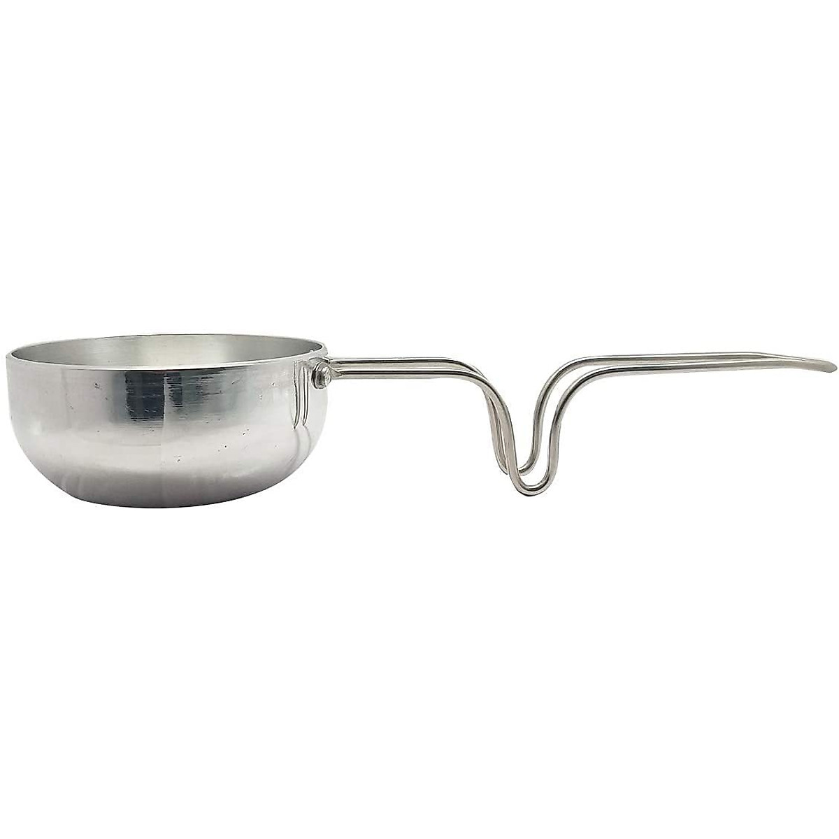 KSJONE Aluminium Scratch Resistant Coating - Mini Tadka Pan for Eggs, Spices, Melting Butter - and more Tadka Pan,Large Tadka Pan for saag, dal, kadhi, dhokla