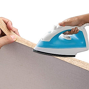 Skelang Red Oak Wood Veneer Edge Banding Preglued Iron-On with Hot Melt Adhesive Edgebanding Flexible Wood Tape (2" x 50')