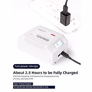 VILTROX V Mount Battery, 99Wh 14.8V Mini V-Lock Battery with D-TAP Type-A Type-C OLED Screen for Broadcast Video Camcorder, Camera, Monitor, Filmmaker