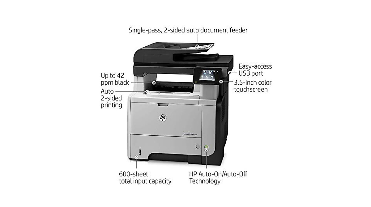 HP Laserjet Pro M521dn: Fast All-in-One Duplex Laser Printer