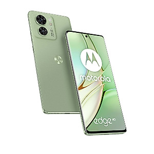 Motorola Edge 40 5G (Nebula Green) Dual-SIM (Nano, eSIM) 256GB Storage + 8GB RAM GSM Unlocked Android Smartphone - International Version