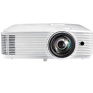 Optoma GT780 Short Throw Projector for Gaming & Movies | HD Ready 720p + 1080p Support | Bright 3800 Lumens for Lights-on Viewing | 3D-Compatible | Speaker Built In