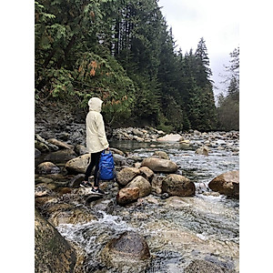 Outlander 100% Waterproof Hiking Backpack Lightweight Packable Travel Daypack(Green)