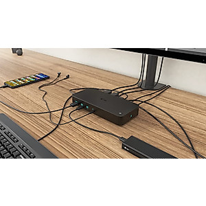 i-tec USB 3.0/USB-C/Thunderbolt 3X 4K Docking Station - Black - Value for Money, Easy to Use
