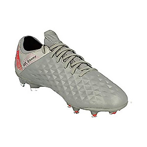 Nike Legend 8 Elite Mens Football Boots CW0518 Soccer Cleats (UK 7 US 8 EU 41, Metallic Bomber Grey Black 906)