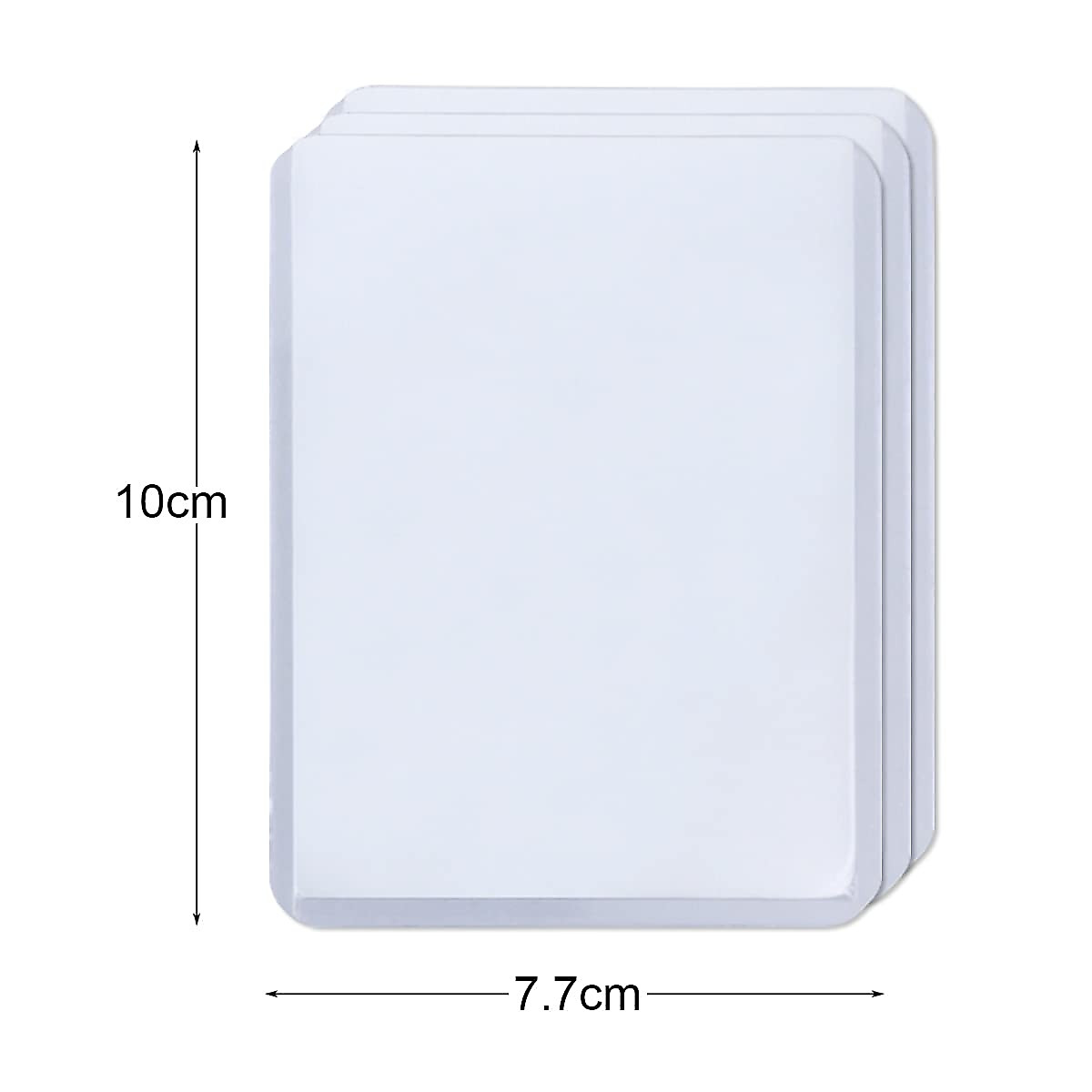 YEXPRESS 100 Pack TopLoaders Card Sleeves, Trading Card Topload Holder, Standard Size Protective Sleeves Holder for Baseball Card, Sports Cards