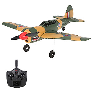 GoolRC RC Plane, WLtoys XK A220-P40 Remote Control Airplane, 2.4Ghz 4 Channel RC Aircraft Fighter with 6 Axis Gyro, 3D/6G Mode, Easy & Ready to Fly for Adults and Beginners