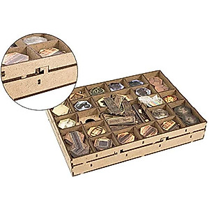 TowerRex Storage Organizer for Gloomhaven with Forgotten Circles Expansion Storage for Gloomhaven Organizer Kit Token Box Card Insert