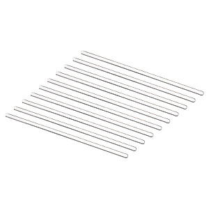 MECCANIXITY 3.3 Borosilicate Glass Stick 7.87" Length 6mm Dia Stir Rod Mixing Tools with Both Ends Round for Lab Kitchen Science 10Pcs