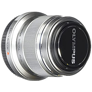 OM SYSTEM OLYMPUS M.Zuiko Digital 45mm F1.8 Silver For Micro Four Thirds System Camera, Compact Design Beautiful, Bokeh Bright