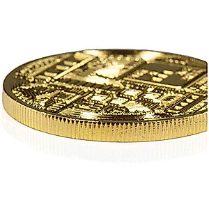 3Pcs Bitcoin Coin - Gold Silver and Bronze Physical Blockchain Cryptocurrency in Protective Collectable Gift。 | BTC Cryptocurrency | Chase Coin