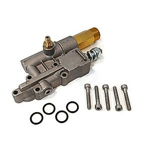 The ROP Shop Outlet Valve Kit for Himore PWV(R) 24/2.4H & PWV(R) 25/2.3 Pressure Washer Pumps