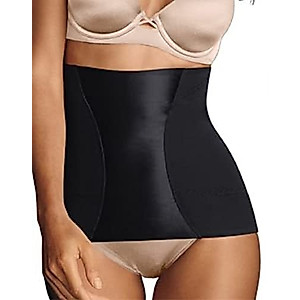 Maidenform womens Trainer Easy Up Cincher With Anti-static Fl2368 waist shapewear, Black, Small US